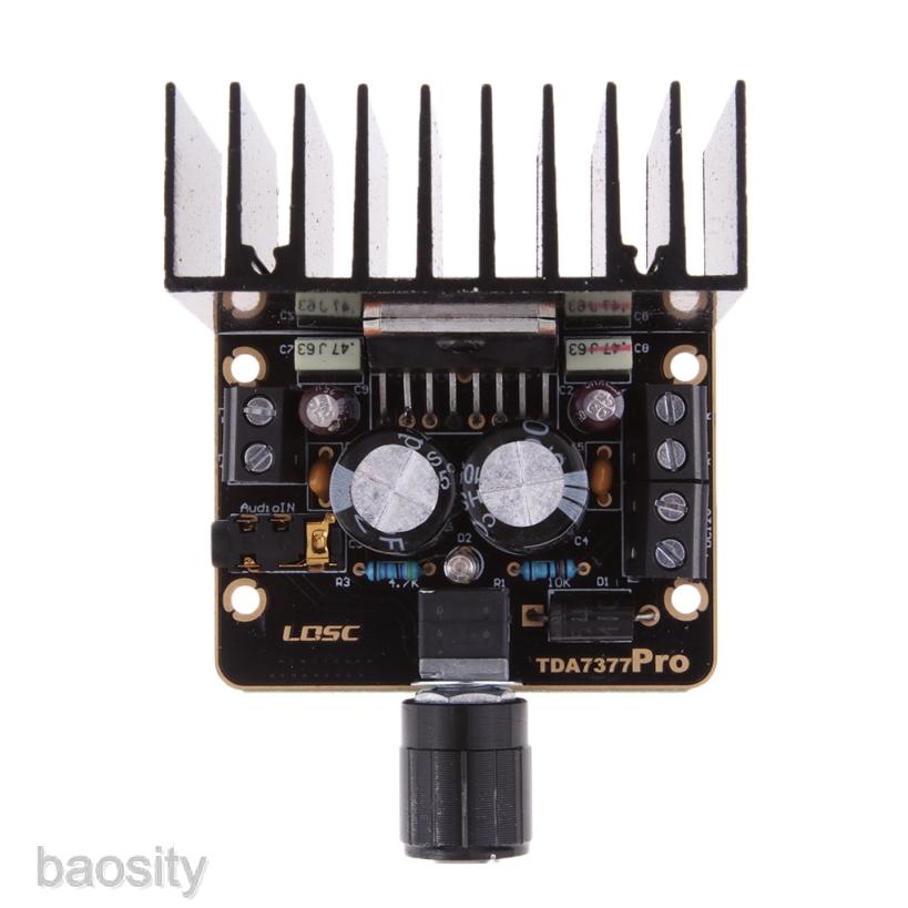 tda 7377 2x30 w บอร์ดขยายเสียงสเตอริโอดิจิตอล 2 channel power 12v class ...