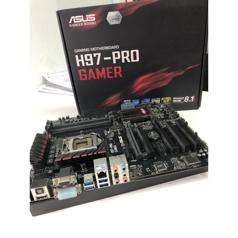Mainboard มือ2 : ASUS H97-PRO GAMER | Shopee Thailand
