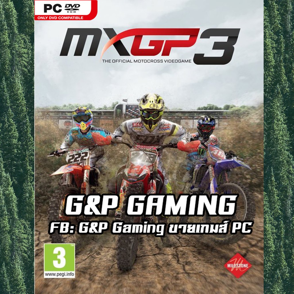 [PC GAME] แผ่นเกมส์ MXGP3: The Official Motocross Videogame PC | Shopee ...