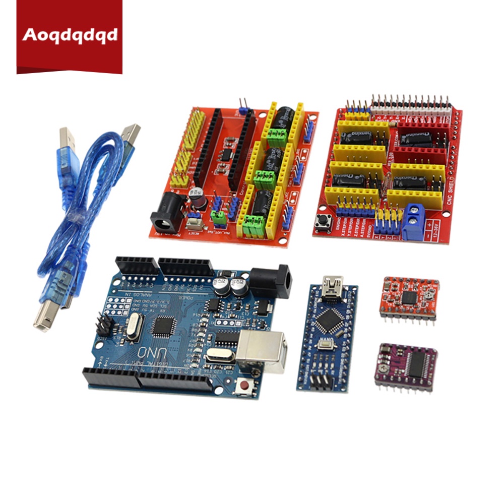 for Arduino UNO R3 Nano 3.0 CNC Shield V3 V4 Engraving Machine 3D ...