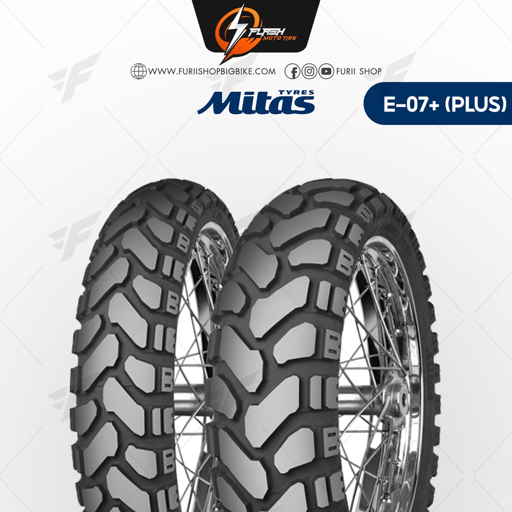 [ ชำระเต็มจำนวน ] MITAS ADVENTURE / ENDURO E-07+ (plus) | Shopee Thailand