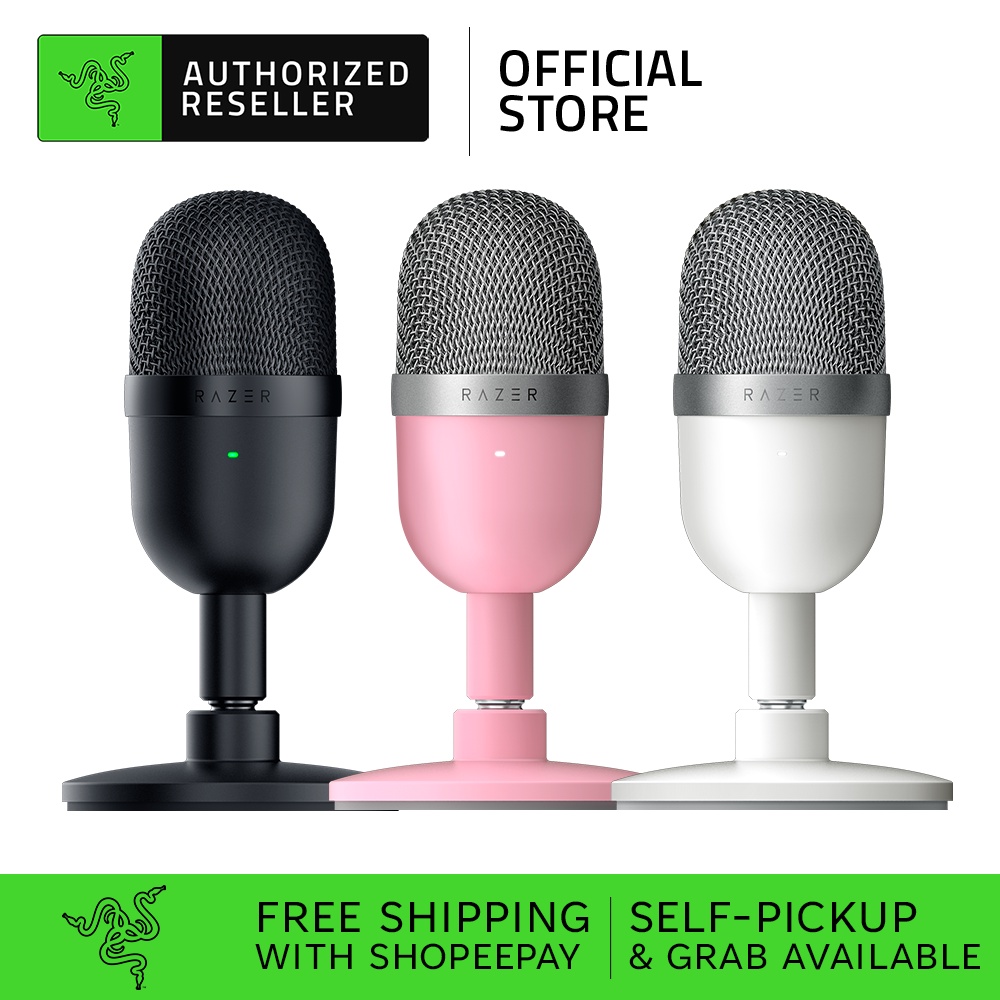 ไมค์ Razer Seiren Mini Ultra-compact Portable Mini Streaming Microphone ...