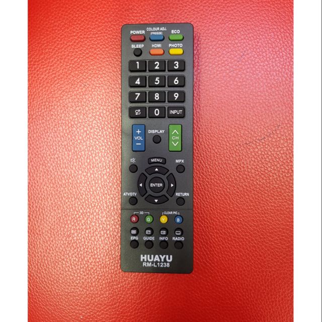 รีโมท SHARPรวมRM-1238 ใช้สำหรับทีวี ชาร์ปจอแก้วจอนูนจอแบน จอ LCD LED ได้ทุกรุ่น | Shopee Thailand