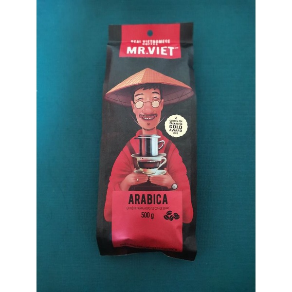 แบบเป็นเมล็ดกาแฟคั่วเราก็มีนะ ☕ Mr.Viet coffee 500g | Shopee Thailand