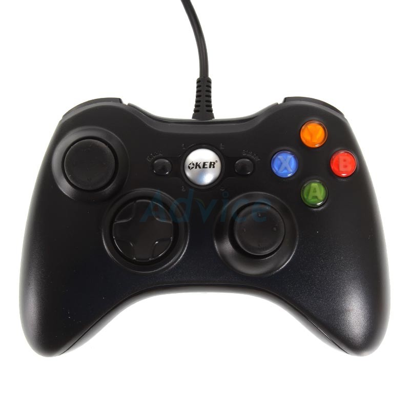 OKER U-306 Xbox 360 Gamepad Controller จอยเกมมิ่ง สำหรับ PC/Xbox ...