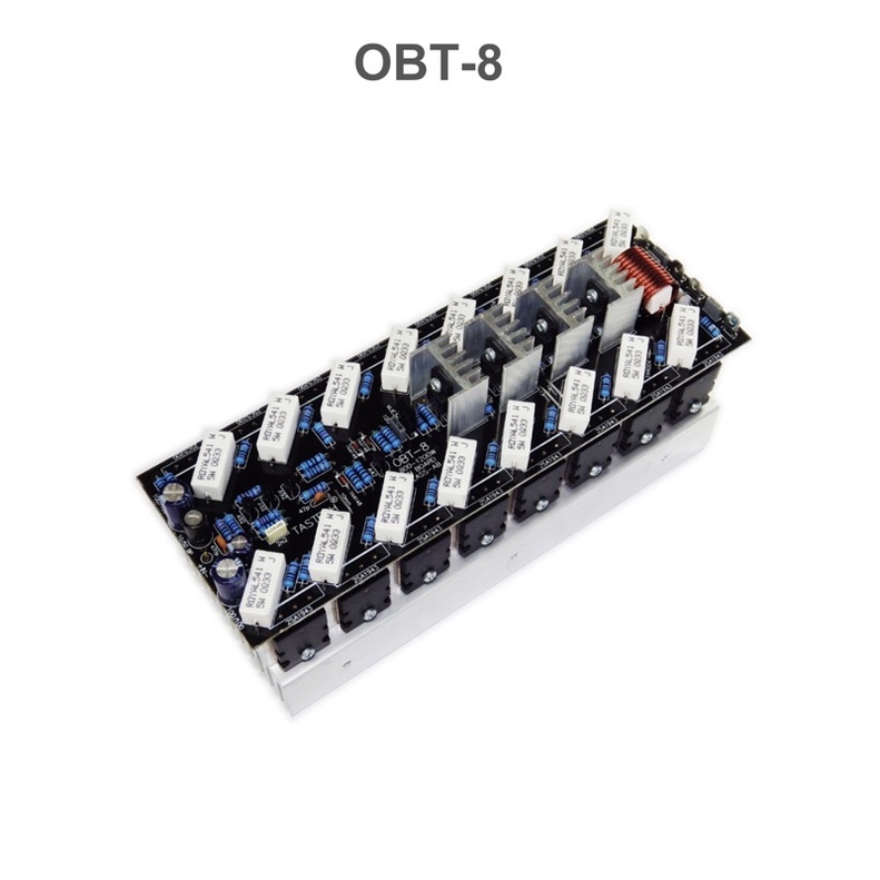 OBT-8 ขนาน Output เบอร์ 2SC5200 2SA1943 จำนวน 8 คู่ กำลังวัตต์โดยประมาณ ...