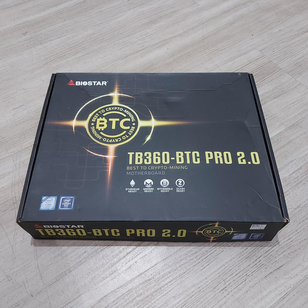 MAINBOARD (เมนบอร์ด) 1151 BIOSTAR TB360-BTC PRO (มือสอง) | Shopee Thailand