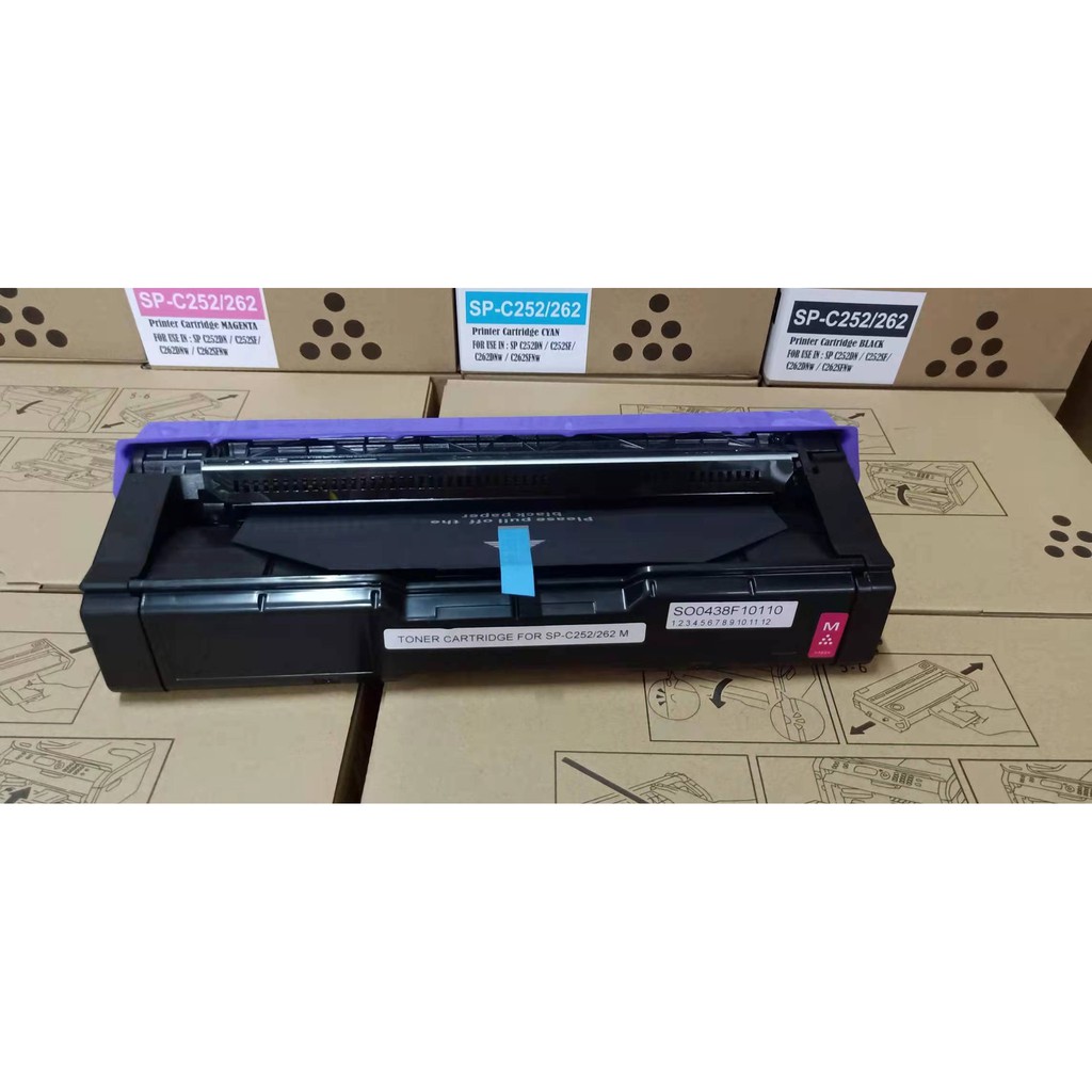 ตลับหมึกรุ่น Ricoh C252/C262 สำหรับเครื่องพิมพ์เลเซอร์ Ricoh SP C252DN / SP C252SF / SP C262D ...