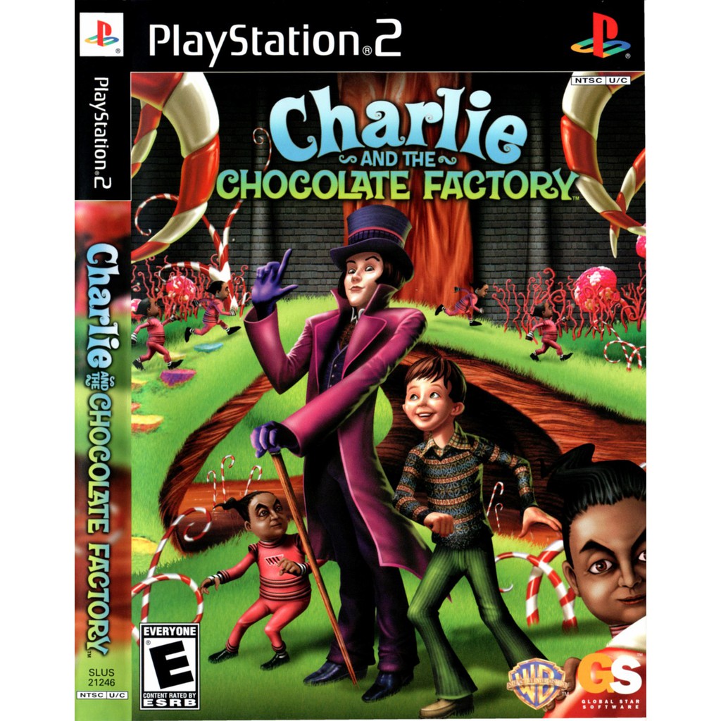 แผ่นเกมส์ Charlie and the Chocolate Factory PS2 Playstation2 คุณภาพสูง ...
