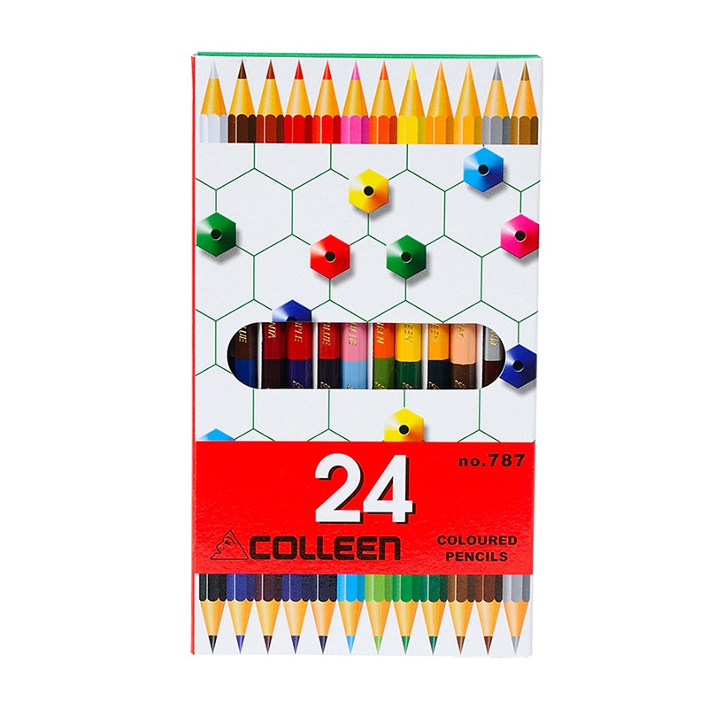 สีไม้คอลลีน (Colleen) 12/24/36 สี ของแท้ 100% ดินสอสีคอลลีน Colleen ...