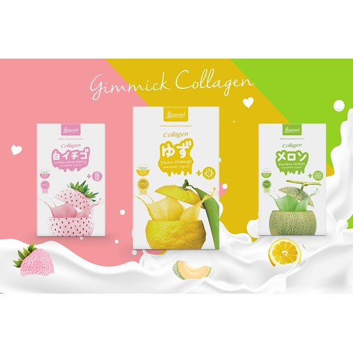 Gimmick Collagen ปรับผิวสวยเนียนนุ่ม | Shopee Thailand