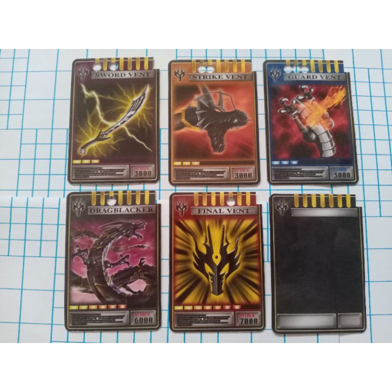 kamen raider Ryuki advent card (Ryuga) | Shopee Thailand