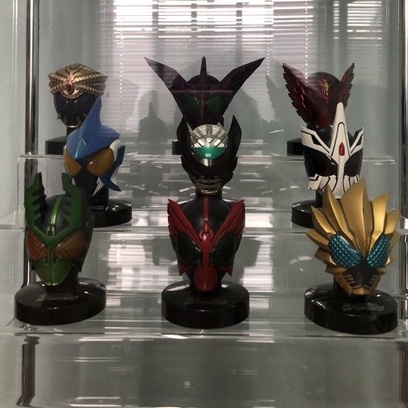 Bandai 1/6 Kamen Rider OOO Head Masker World บันได หัว 1/6 มดแดง มาสค์ ...