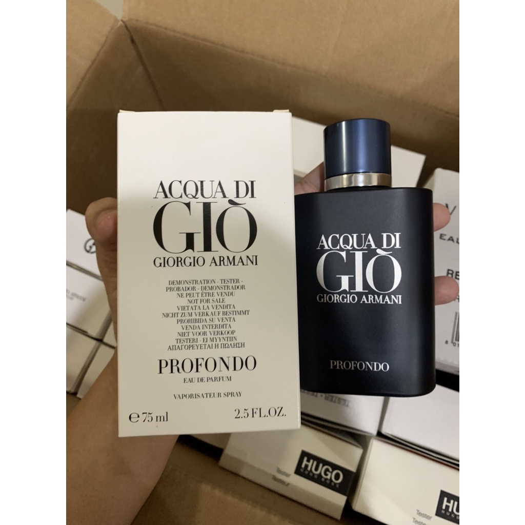 น้ำหอม Giorgio Armani Acqua Di Gio Profondo Edp 75 125ml น้ำหอมแท้100