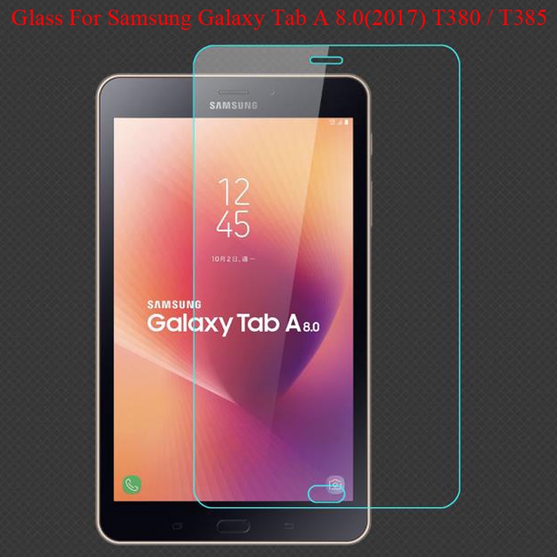 SM-T385 ฟิล์มกันรอยหน้าจอสําหรับ Samsung Galaxy Tab A 8.0 2017 SM-T380 ...