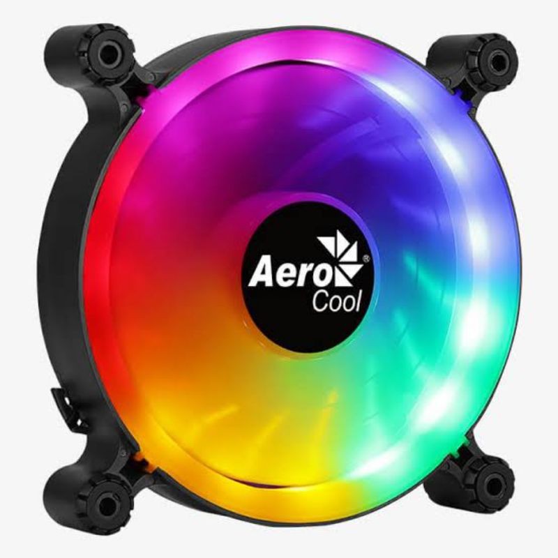 พัดลม คอม computer fan aero cool spectro 12 FRGB 4pin molex | Shopee ...