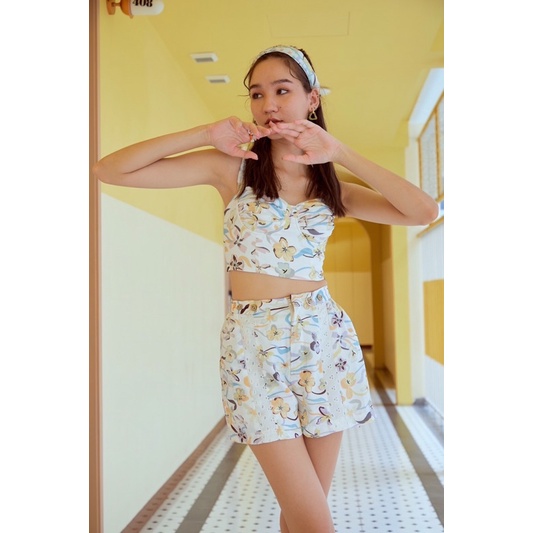 Susan Short กางเกงขาสั้นพพิมพ์ลาย | Shopee Thailand