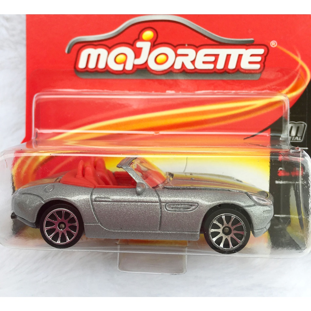 Majorette BMW Z8 - Red Seat - Silver Color /Wheels 10S /scale 1/57 (3 ...