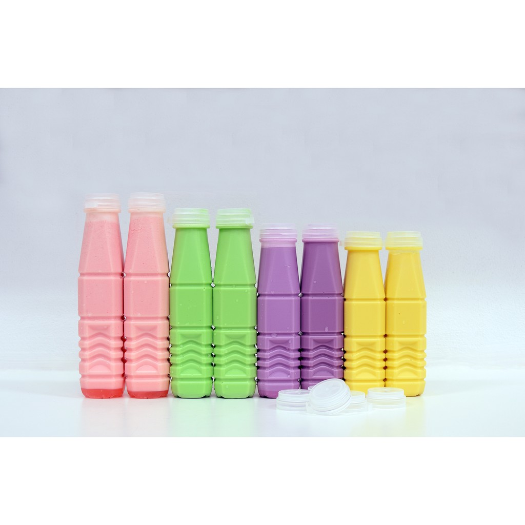 [ตราดาว] ขวด PPสี่เหลี่ยม150 /160 /180 /200/ /220 /240 /250 /300 ซีซี ขวดรังนก 140CC.( 150 ใบ/แพ ...