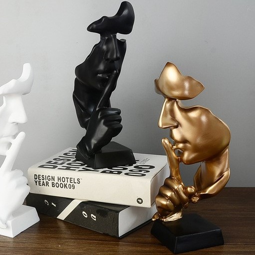 [พร้อมส่ง] The Silence mask โมเดลหน้ากากตั้งโต๊ะ เรียบหรู คลาสสิค เพิ่ม ...