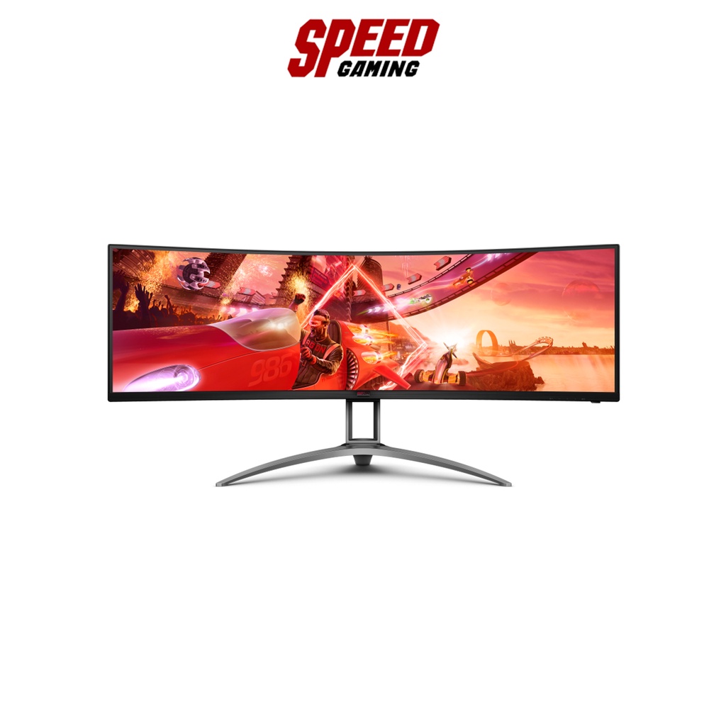 AOC MONITOR AGON AG493UCX 5120X1440 GAMING CURVED 1800R 120Hz 1MS QHD ...