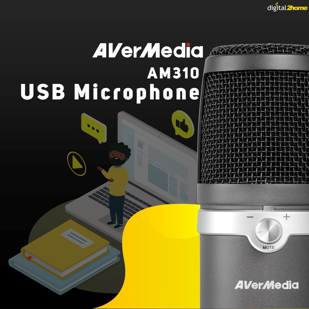 AVERMEDIA AM310 USB Microphone | Shopee Thailand