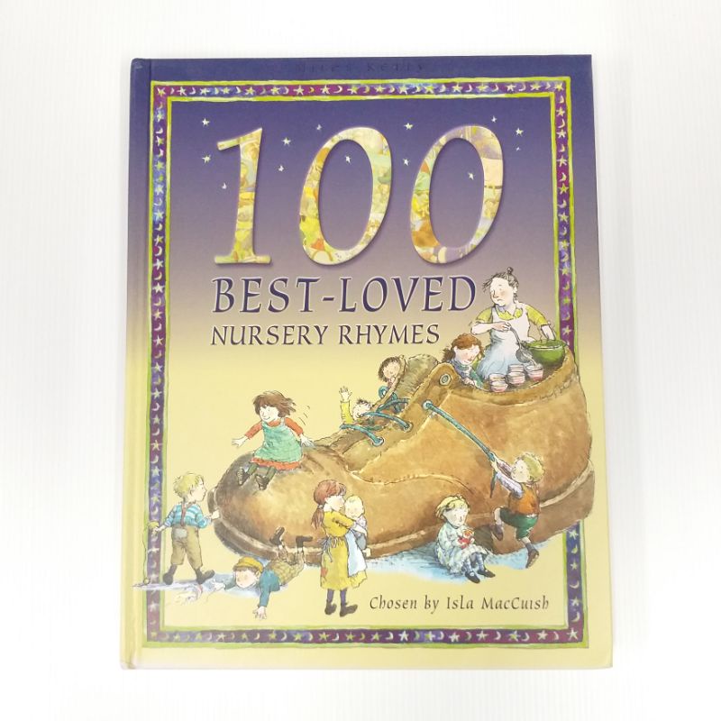 100 Best-Loved Nursery Rhymes หนังสือภาษาอังกฤษ มือสอง ปกแข็งใหญ่ ...