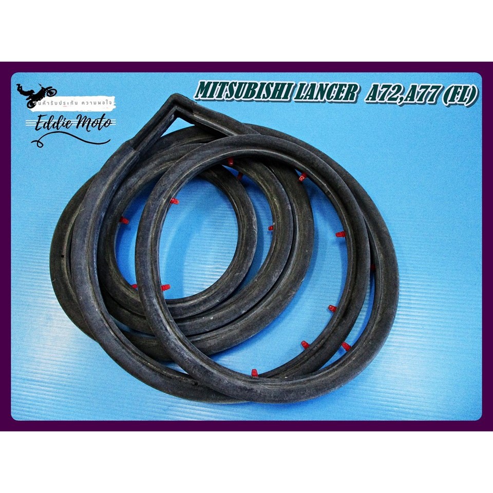 FRONT LEFT (FL) DOOR SEAL WEATHERSTRIP RUBBER For MITSUBISHI LANCER A72 ...