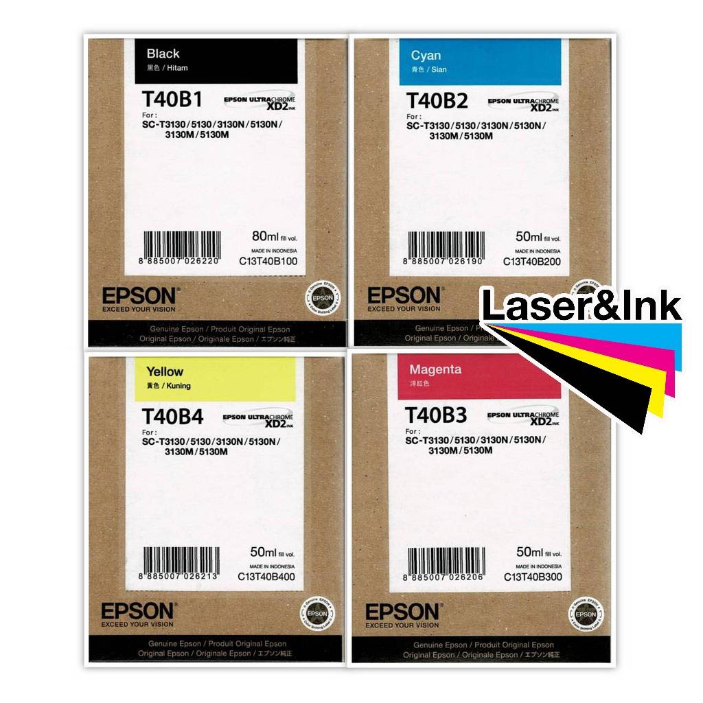 EPSON T40B Ink Cartridge UltraChrome XD2 For T3130N T3130 T5310N T5130 ...