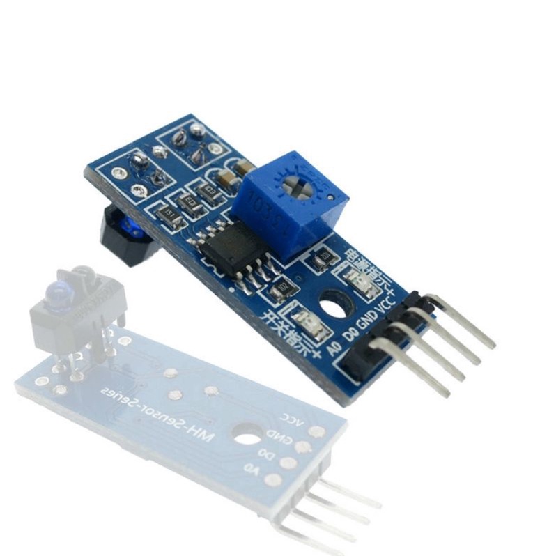 TCRT5000 โมดูล Infrared ตรวจจับวัตถุ ตรวจจับเส้น Line tracking sensor ...