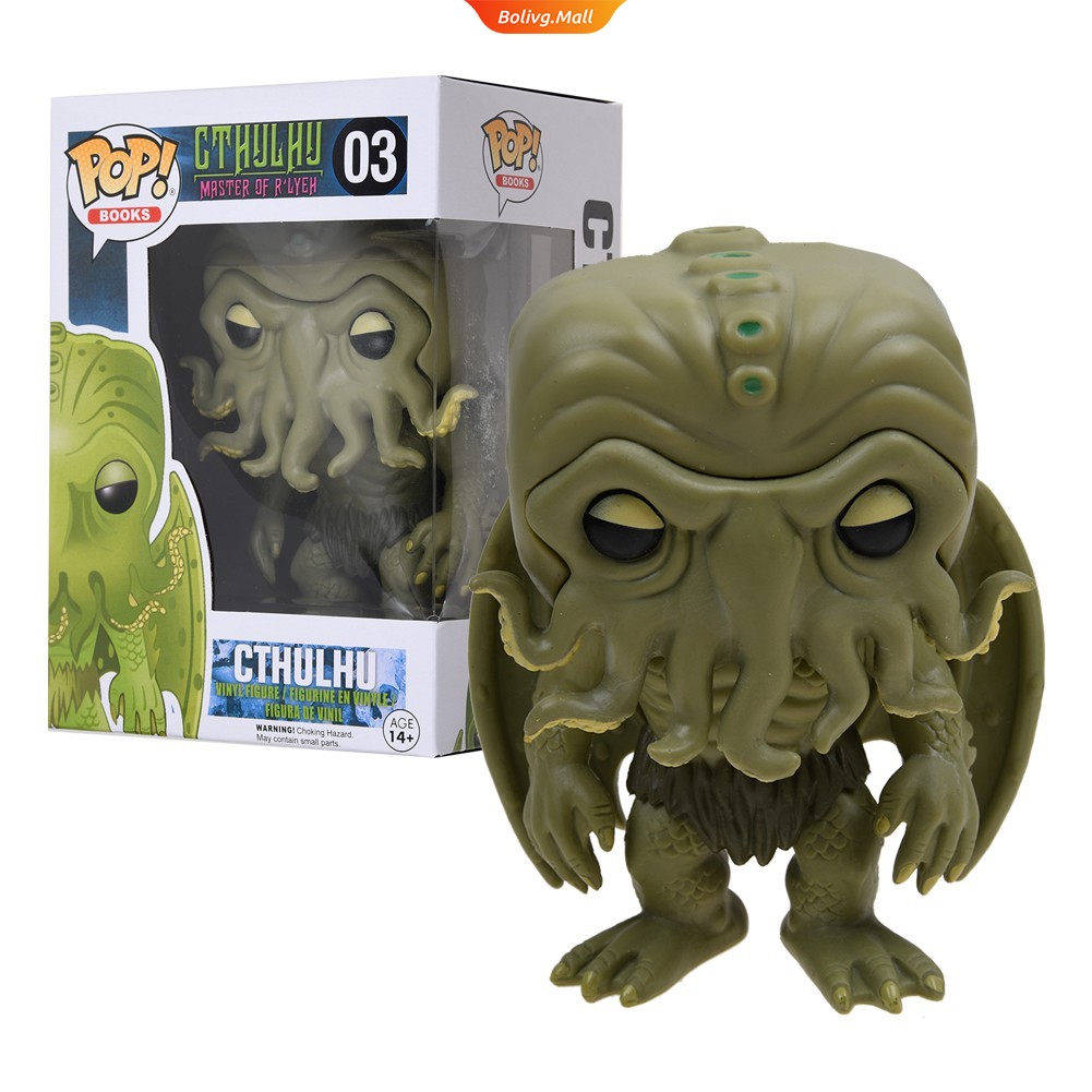 Funko Pop ! ( Cthulhu ) Lovecraft Cthulhu 03 # โมเดลตุ๊กตาไวนิลของเล่น ...