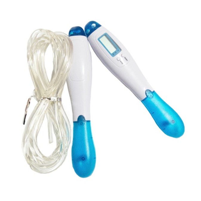 Digital jump rope เชือกกระโดดแบบนับรอบได้ แสดงแคลอรี่ และ ระยะทาง พร้อม ...