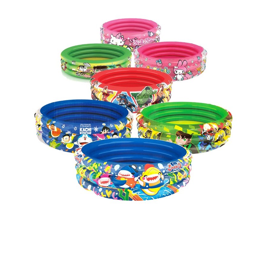 MAEJAN สระว่ายน้ำ 3 ลอน กันลื่น ขนาด 4 ฟุต (120x30 Cm.) | Shopee Thailand