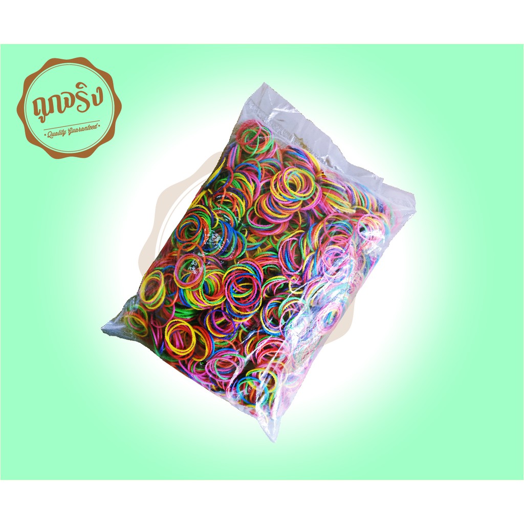 หนังยางแฟนซี หนังยางสี หนังยางสวย ขนาดมาตราฐาน | Shopee Thailand