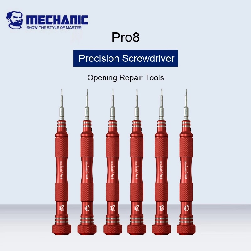 Mechanic PRO8(MAX8) ไขควงกันลื่น 2.5 1.2 1.5 Phillips T2 Hex 0.8 Torx 0 ...