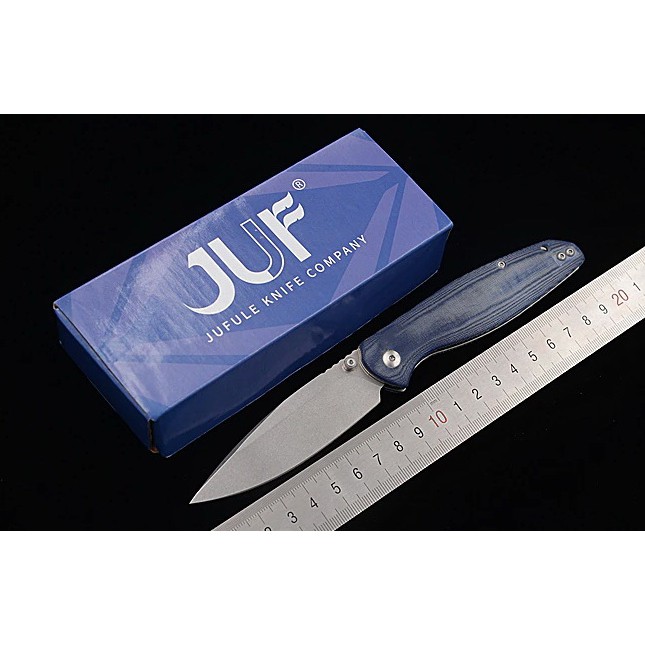 มีดแคมป์ มีดเอนกประสงค์ pocket knife JUFULE BearFly ใบ 3.4" มีดสนาม ...