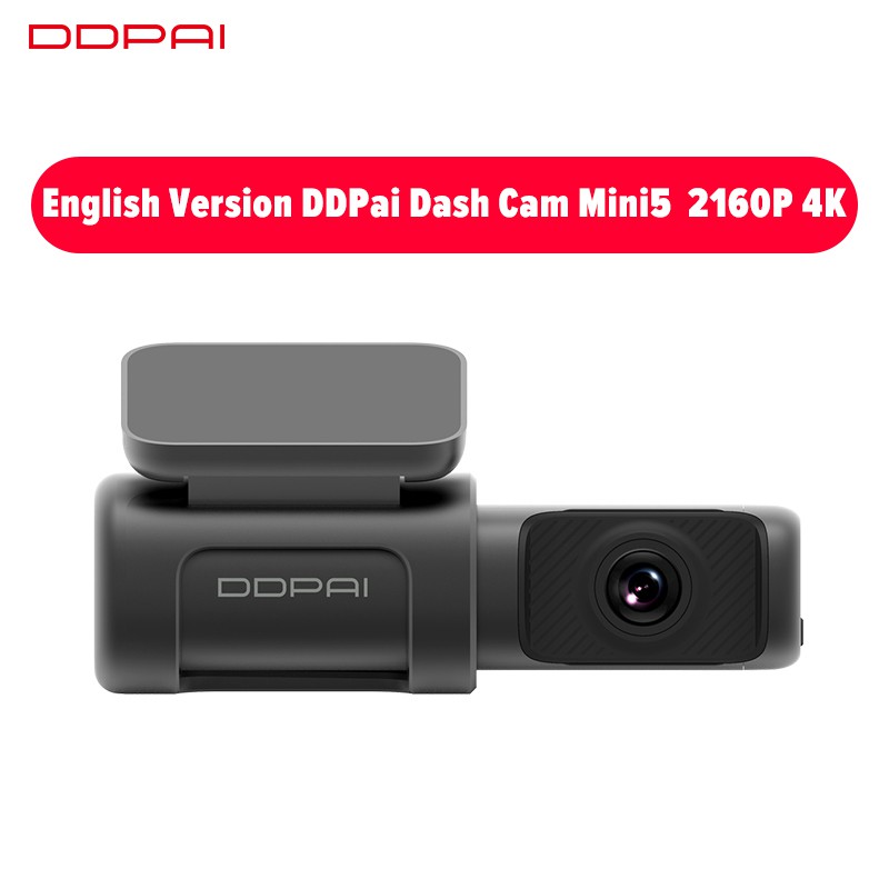 กล้องติดรถยนต์ ความละเอียดสูงสุด DDPAI Mini 5 Dash Cam 4K 2160P UHD ...