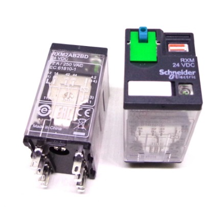 รีเลย์พร้อมซ็อกเก็ต ชไนเดอร์ Schneider Electric RXM2AB2BD RXZE1M2C ...