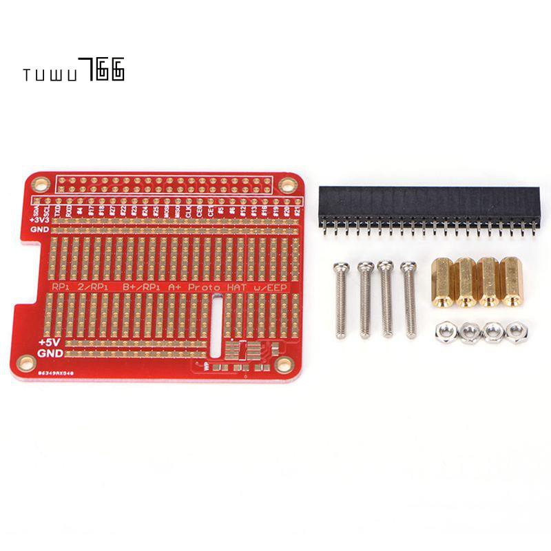 Diy Proto HAT Shield สําหรับ Raspberry Pi 3 และ Raspberry Pi 2 el B ...
