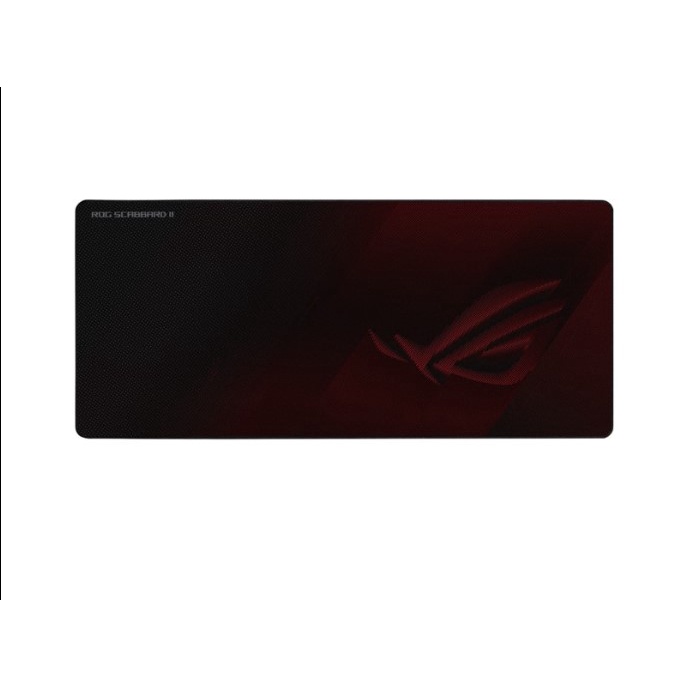 MOUSE PAD (เมาส์แพด) ASUS ROG SCABBARD II (ROG SCABBARD II) BLACK ...
