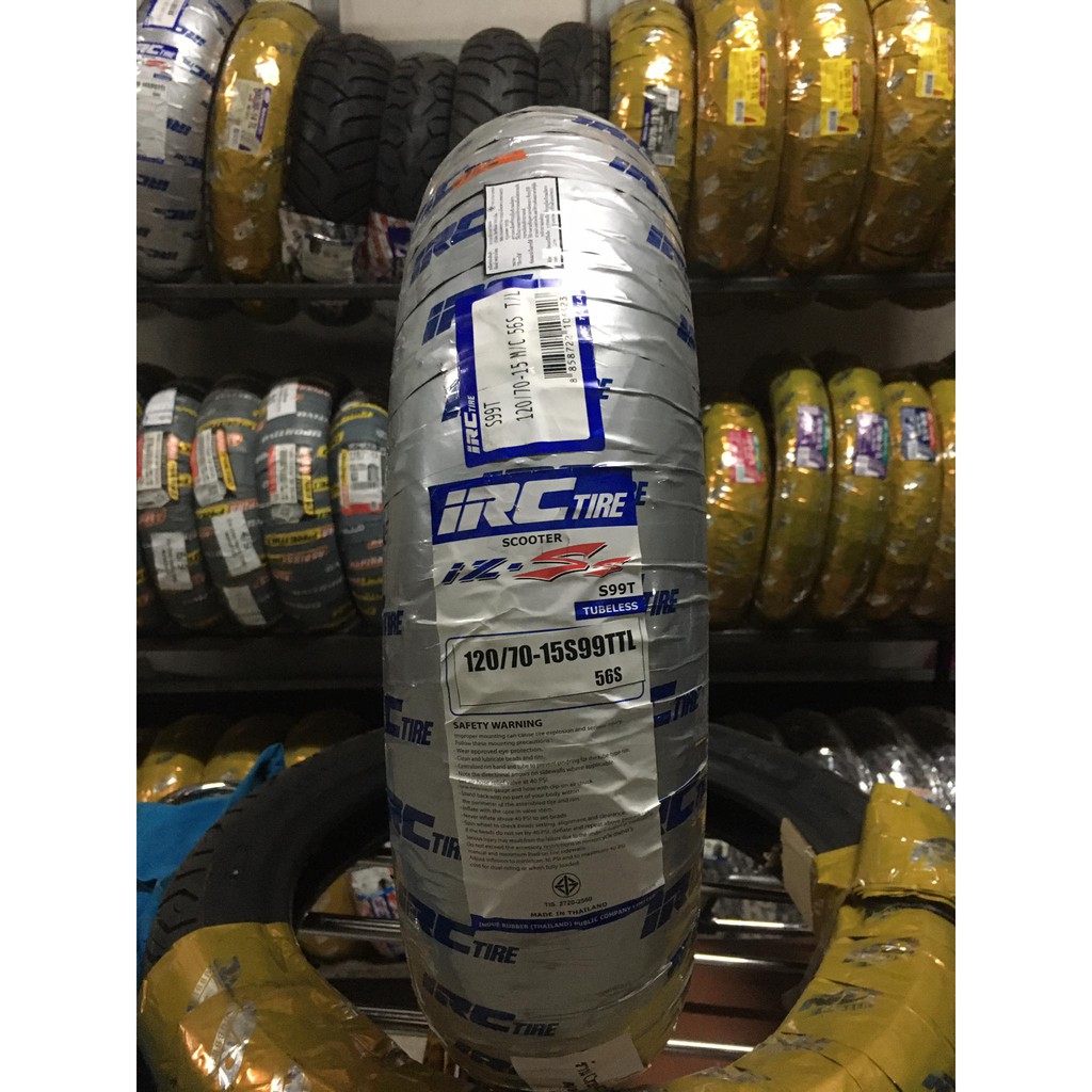 ยางนอก IRC iZ-Ss S99T TL For Xmax , Forza | Shopee Thailand