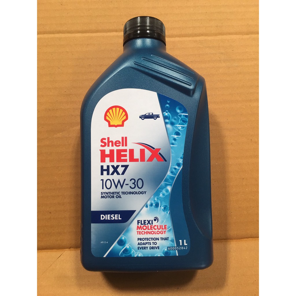 น้ำมันเครื่องกึ่งสังเคราะห์ Shell Helix HX7 10w-30 สำหรับเครื่องยนต์ ...