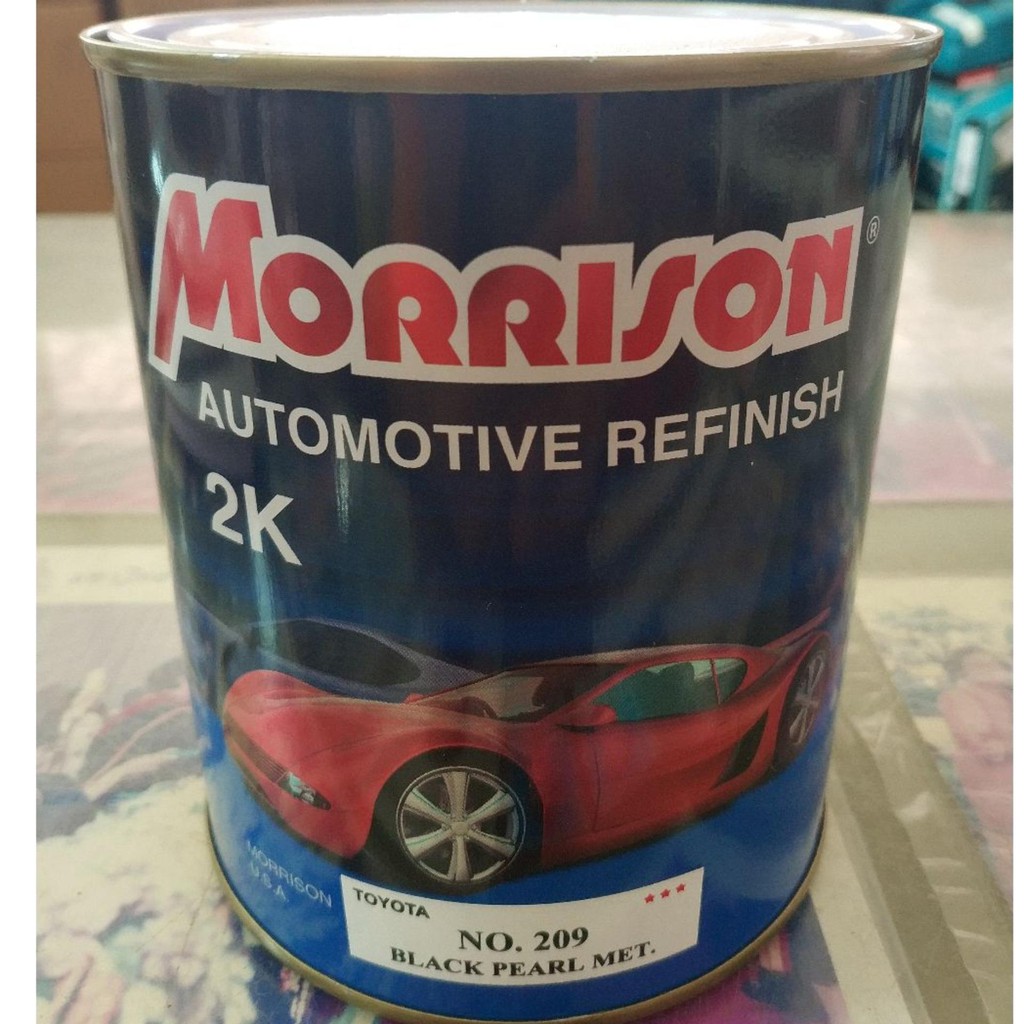 Morrisonสีพ่นรถยนต์ 2K เบอร์ T-209 ขนาด 1ลิตร | Shopee Thailand