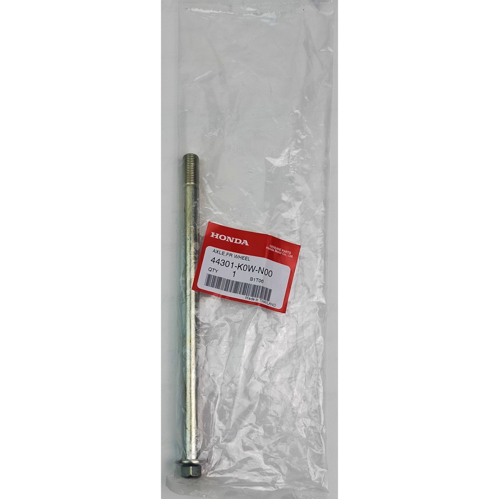 44301-K0W-N00 เพลาล้อหน้า Honda แท้ศูนย์ | Shopee Thailand