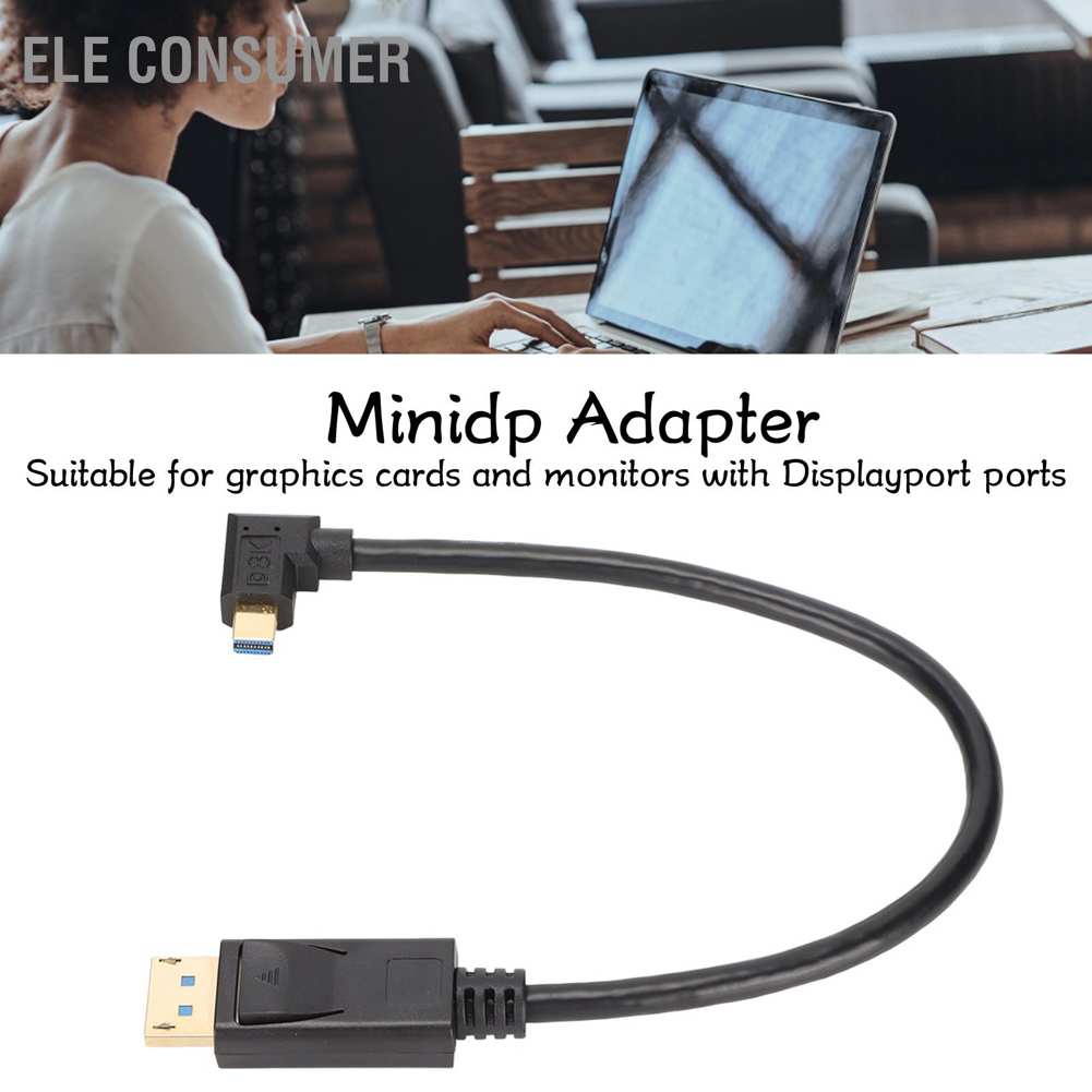 ELE Consumer DP to Minidp Adapter Multifunction Supports 8K 60Hz ...
