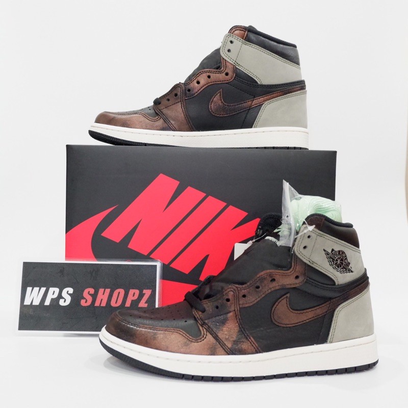 *พร้อมส่ง* Nike Air Jordan 1 Retro High OG Rust Shadow สี "Patina ...