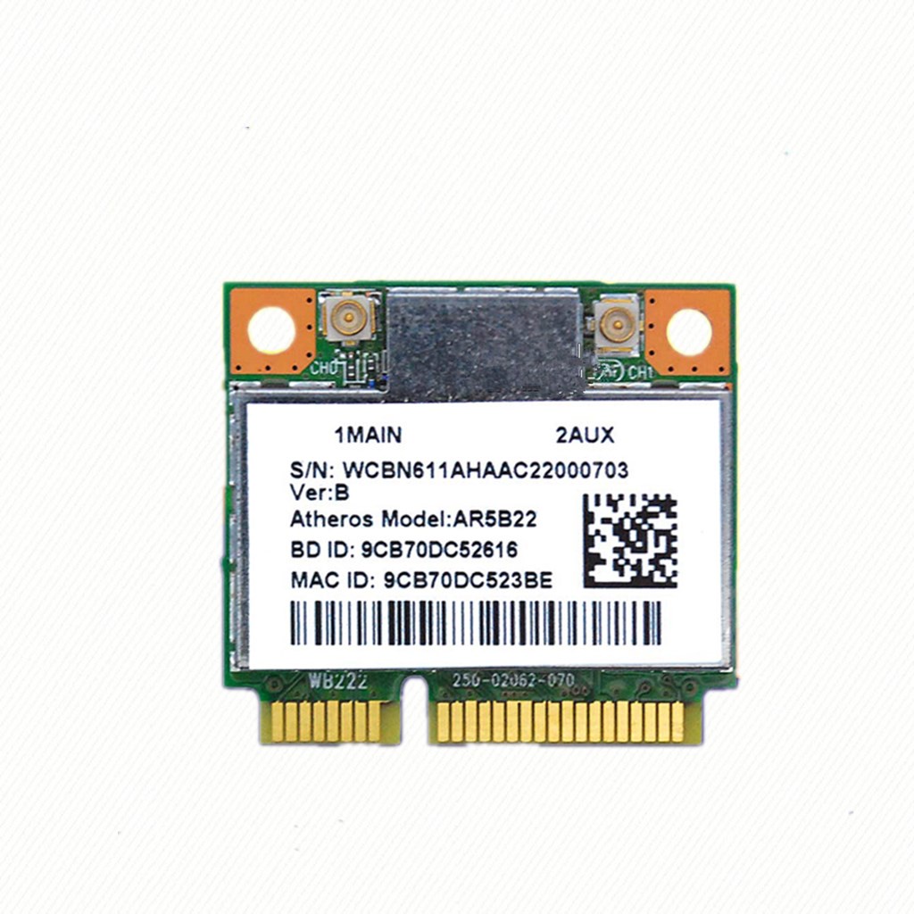 AR5B22 300M การ์ดเครือข่ายไร้สาย 2.4G/5G Dual Band + บลูทูธ 4.0 โมดูล ...