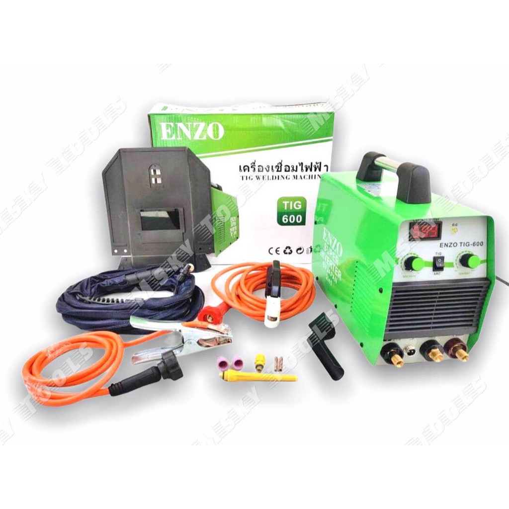 ตู้เชื่อมอาร์ก้อน 2 ระบบ ยี่ห้อ Enzo INVERTER TIG-600 รุ่นงานหนัก | Shopee Thailand