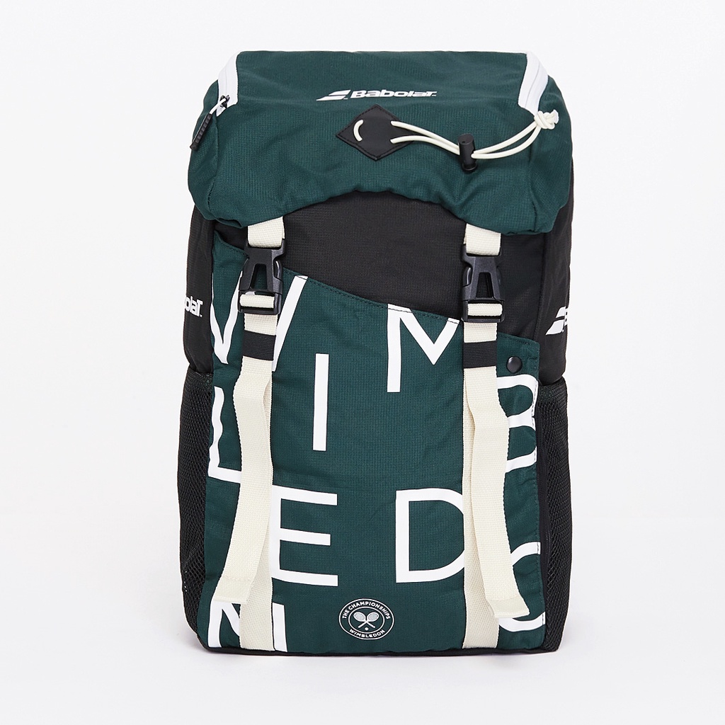 Babolat กระเป๋าเป้เทนนิส Backpack AXS Wimbledon | Black/Green ( 753099 ...