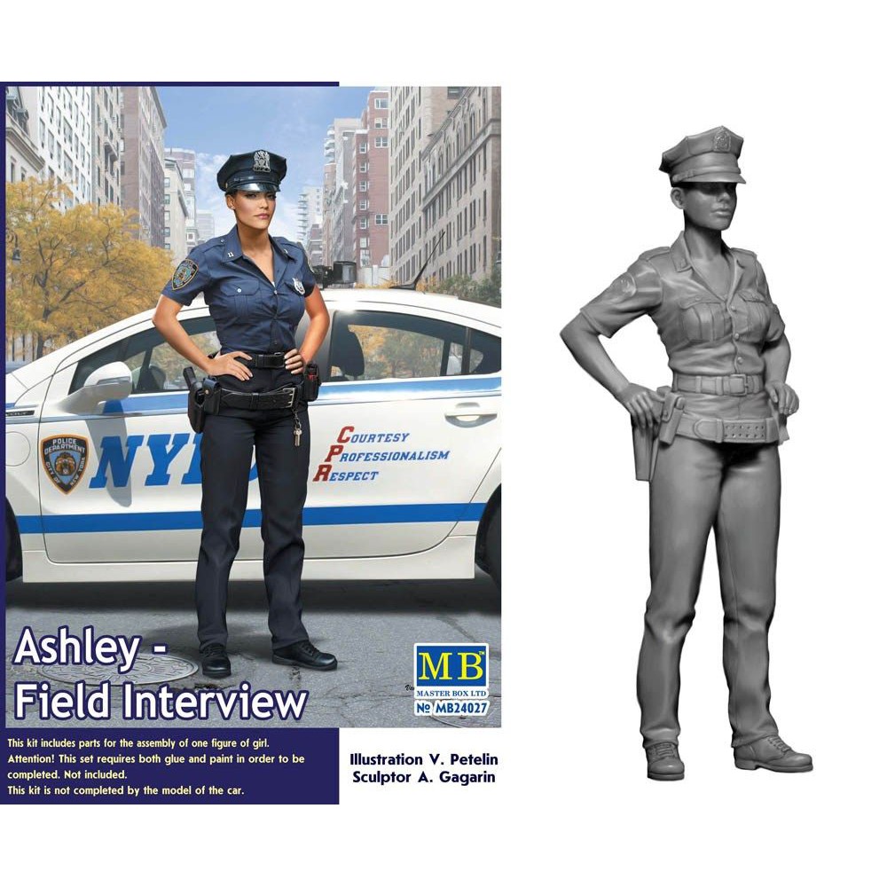 ฟิกเกอร์โมเดล Figure Model 1/24 Master Box MB24027 Dangerous Curves ...